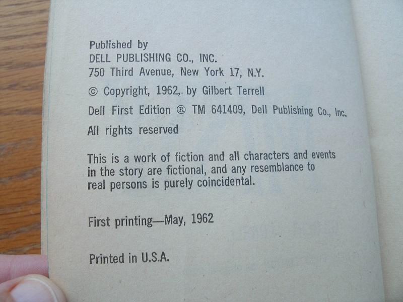 Missy by Terrell, Gilbert: Very Good Soft cover (1962) 1st Edition ...