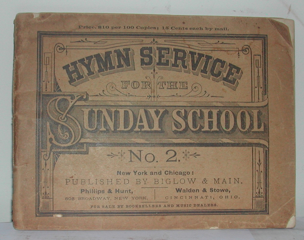 Hymn Service For The Sunday School: No. 2 by Lowry, Robert Rev., Doane ...
