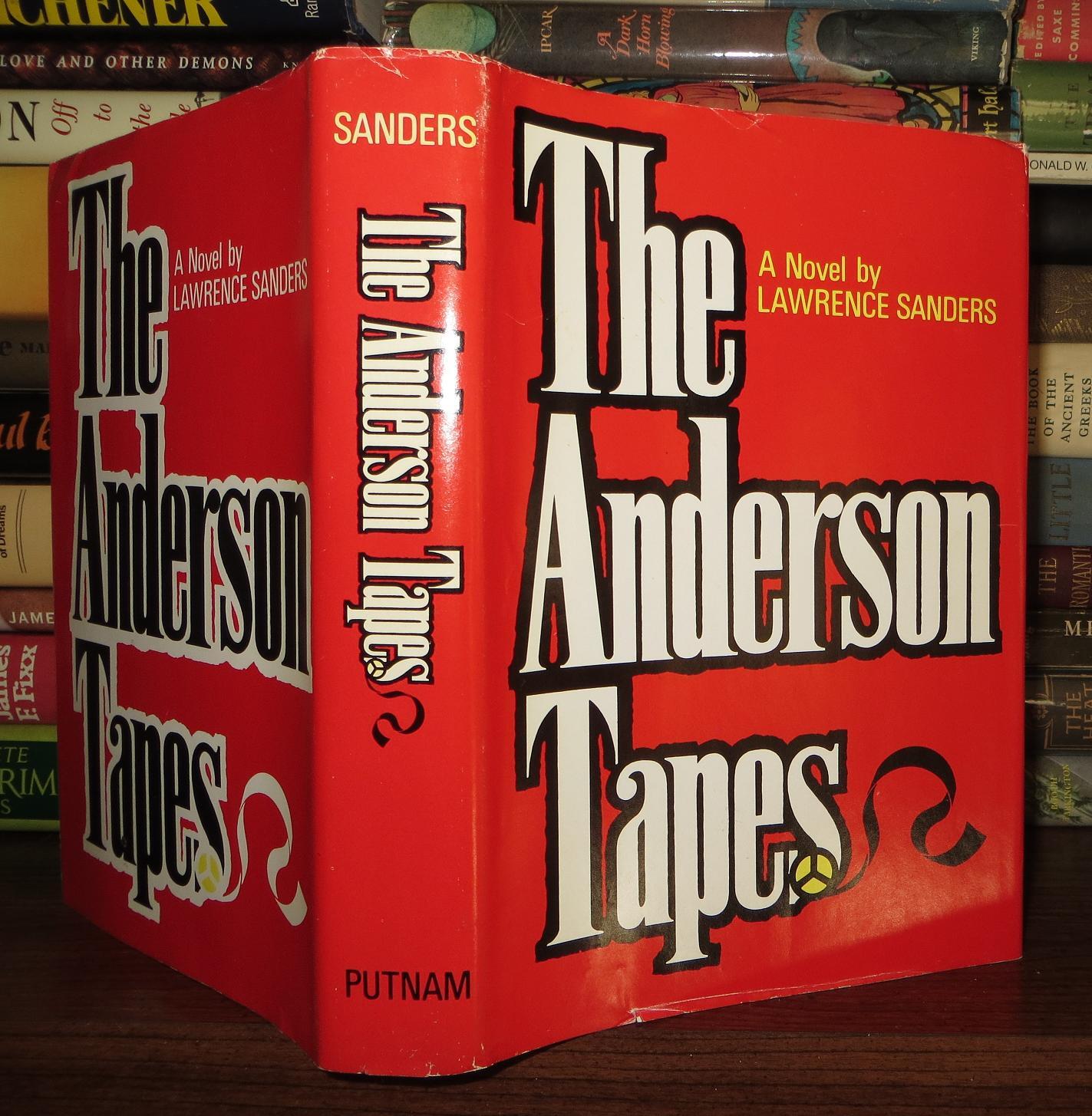 THE ANDERSON TAPES by Lawrence Sanders: Hardcover (1970) | Rare Book Cellar