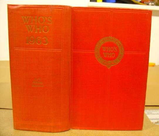 Who's Who 1963 - An Annual Biographical Dictionary With Which Is ...