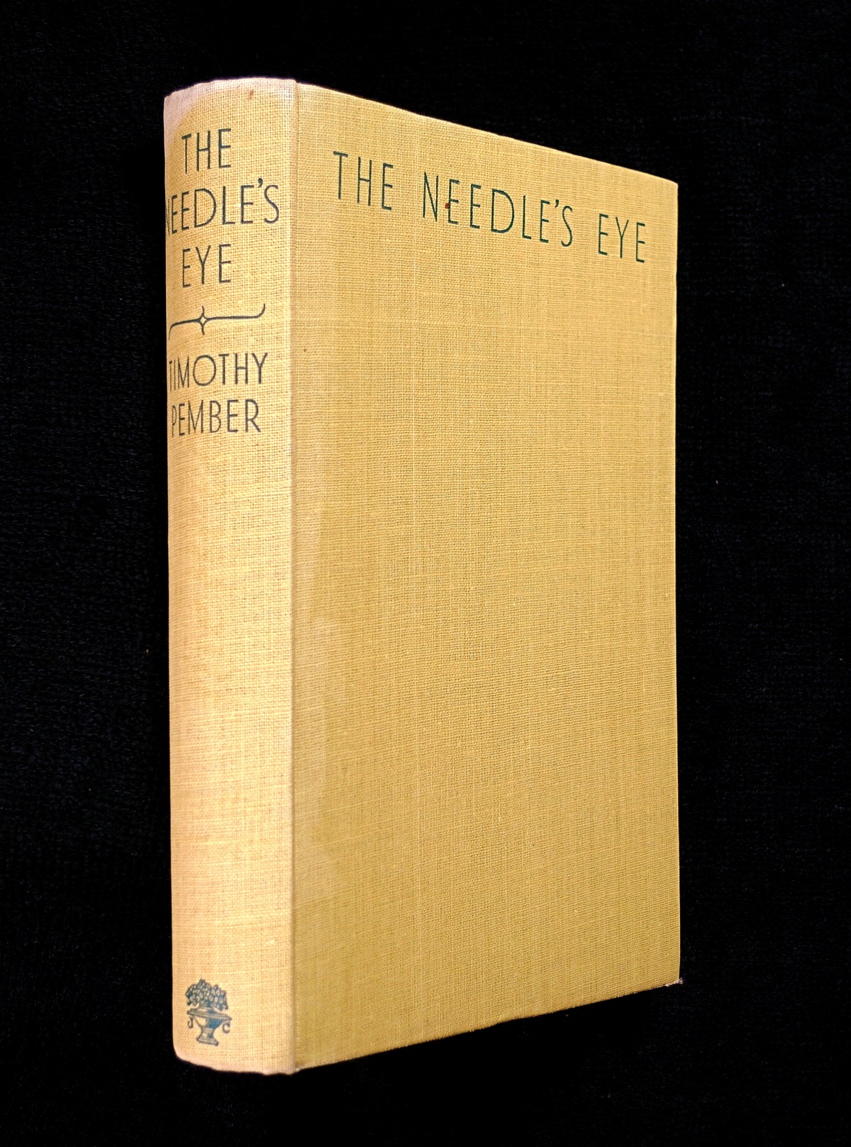 The Needle's Eye. by Timothy Pember:: VG+ Hardcover (1948) First UK ...