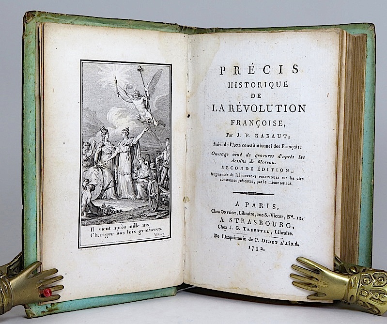 Précis historique de la Révolution françoise, I-VI. (Suivi de l'Acte ...