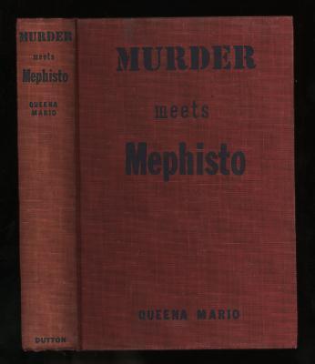 Murder Meets Mephisto von Mario, Queena: Very Good+ Hardcover (1942 ...