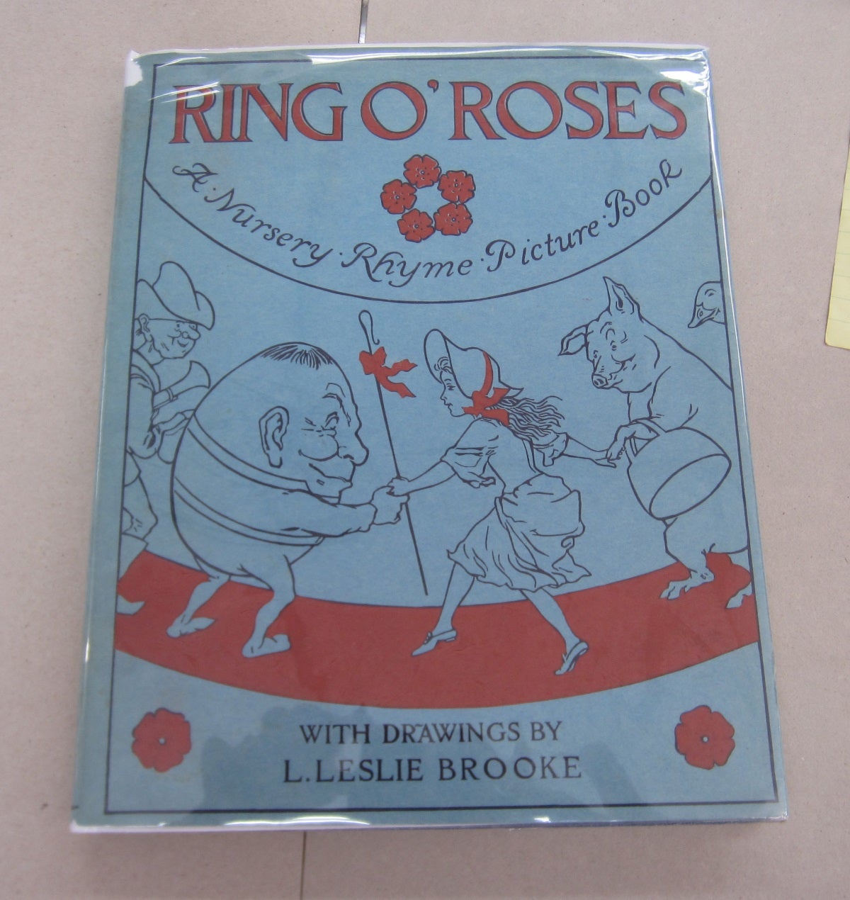 Ring O' Roses; A Nursery Rhyme Picture Book by Brooke,L.Leslie: vg+/vg ...