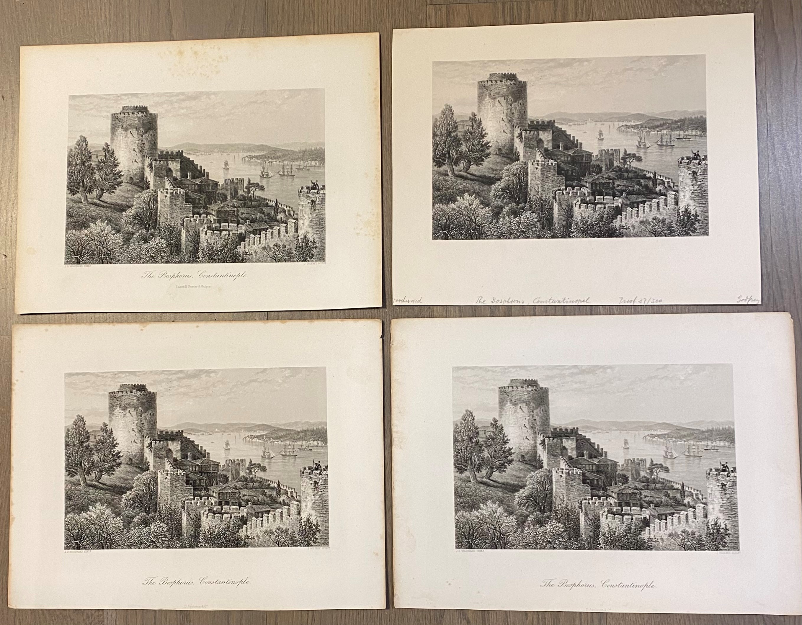 The Bosphorus, Constantinople. by Woodward, Godfrey, J. & J. D.: Art ... The Bosphorus, Constantinople. by Woodward, Godfrey, J. & J. D.: Art ...