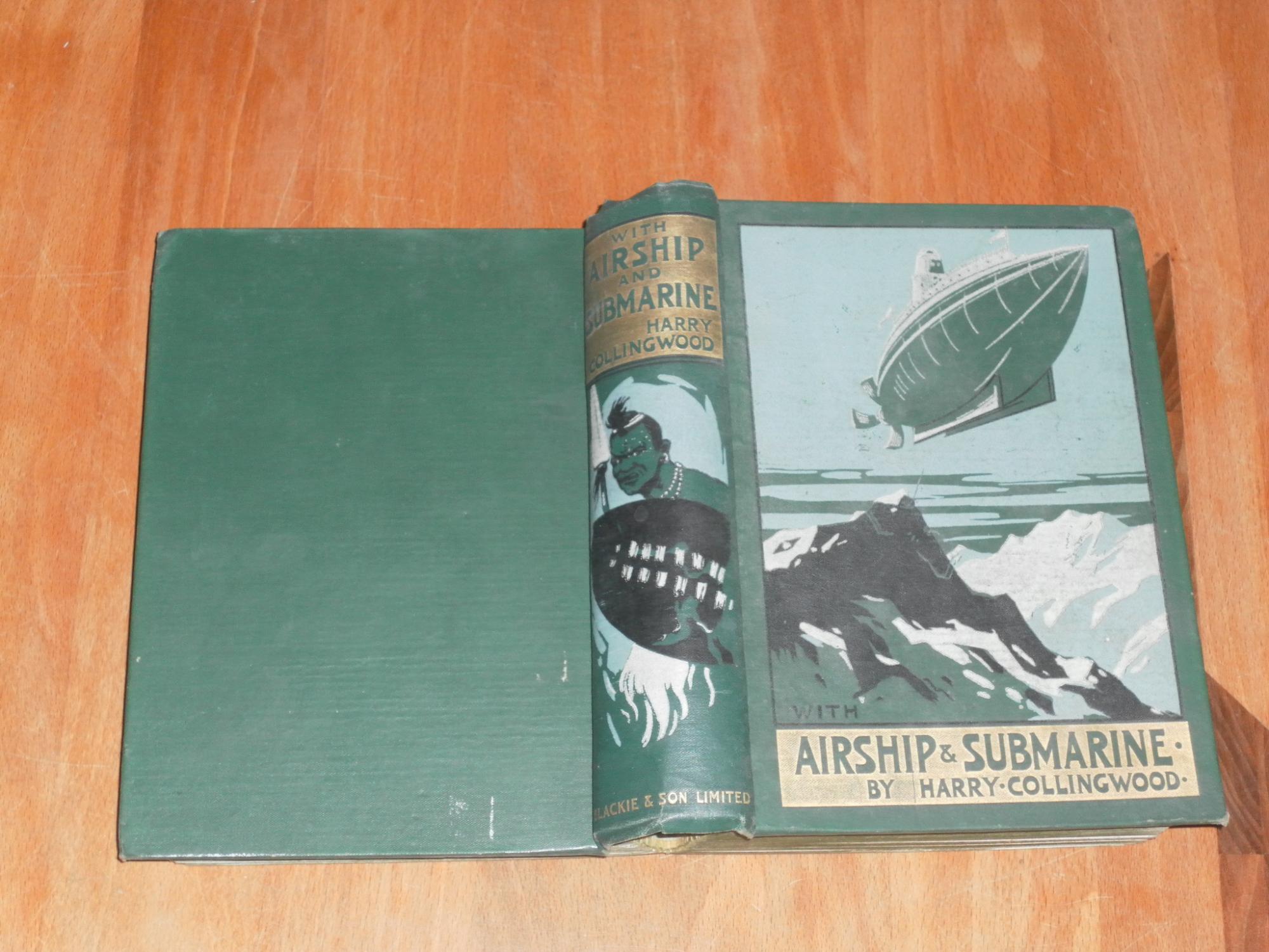 With Airship And Submarine A Tale Of Adventure By Collingwood Harry