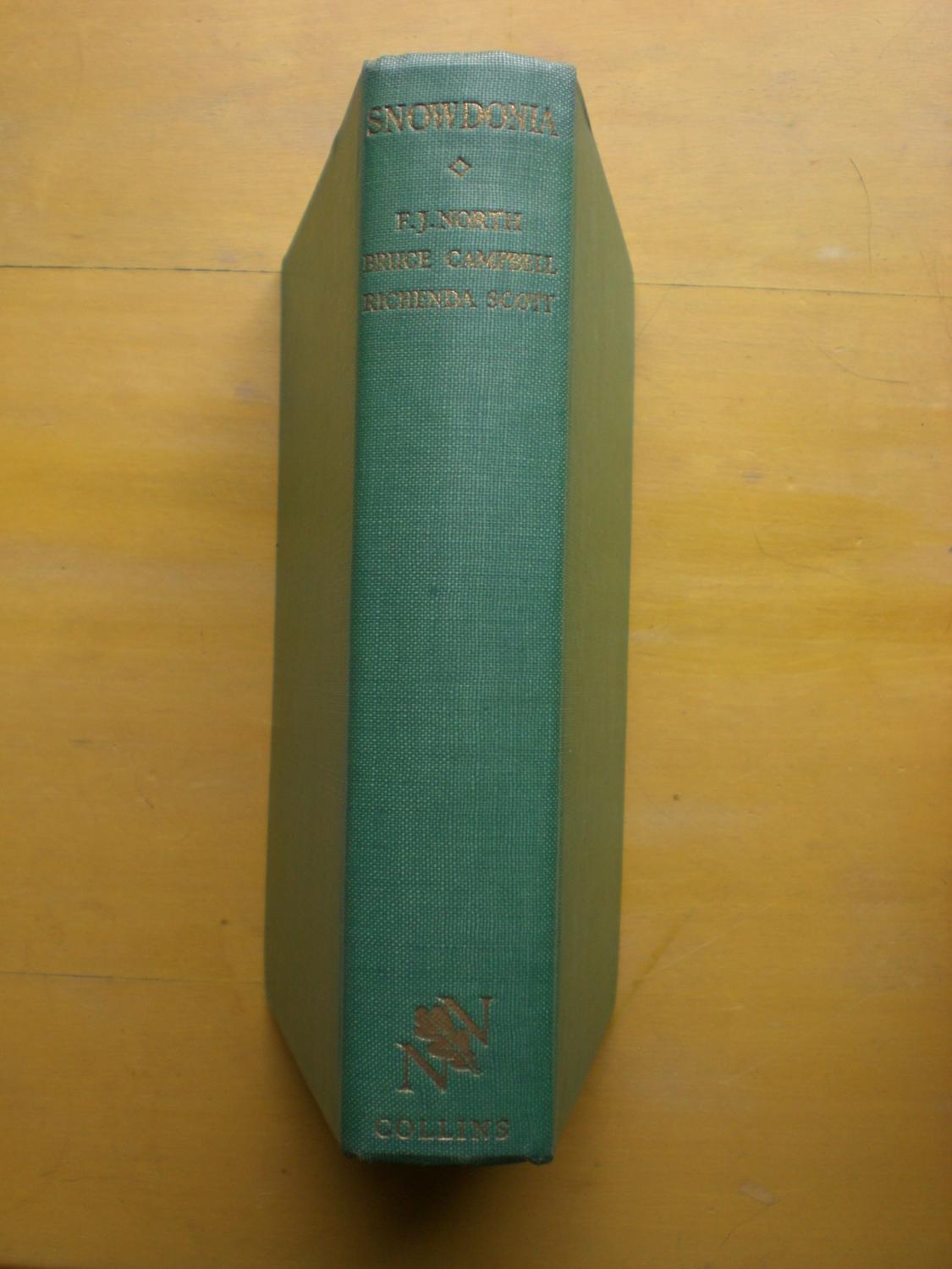 SNOWDONIA by North, Campbell and Scott: Near Fine Hardcover (1949) 1st ...