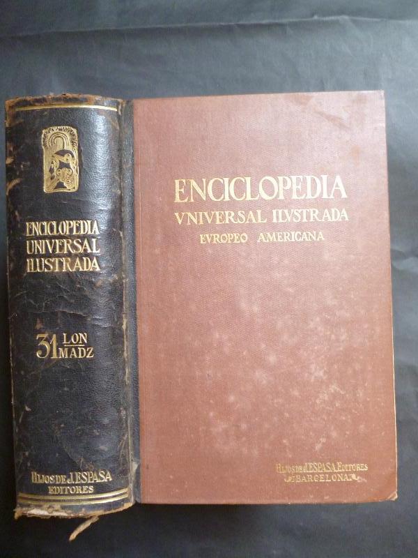 Enciclopedia Universal Ilustrada Europeo Americana. (Espasa Calpe ...