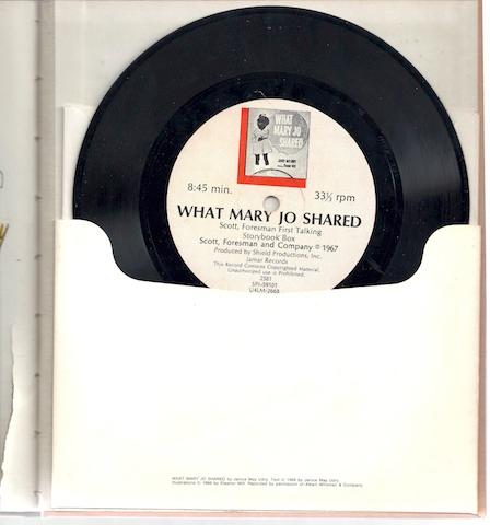 What Mary Jo Shared with 33 1/3 Record by N/A: Very Good Hardcover ...