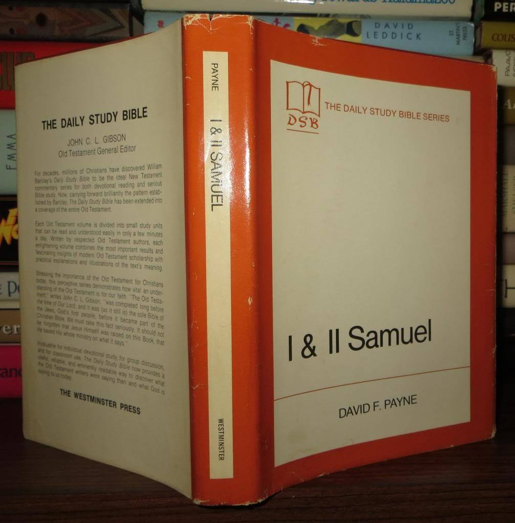 I & II SAMUEL Daily Study Bible by Payne, David F. & John C. L. Gibson ...