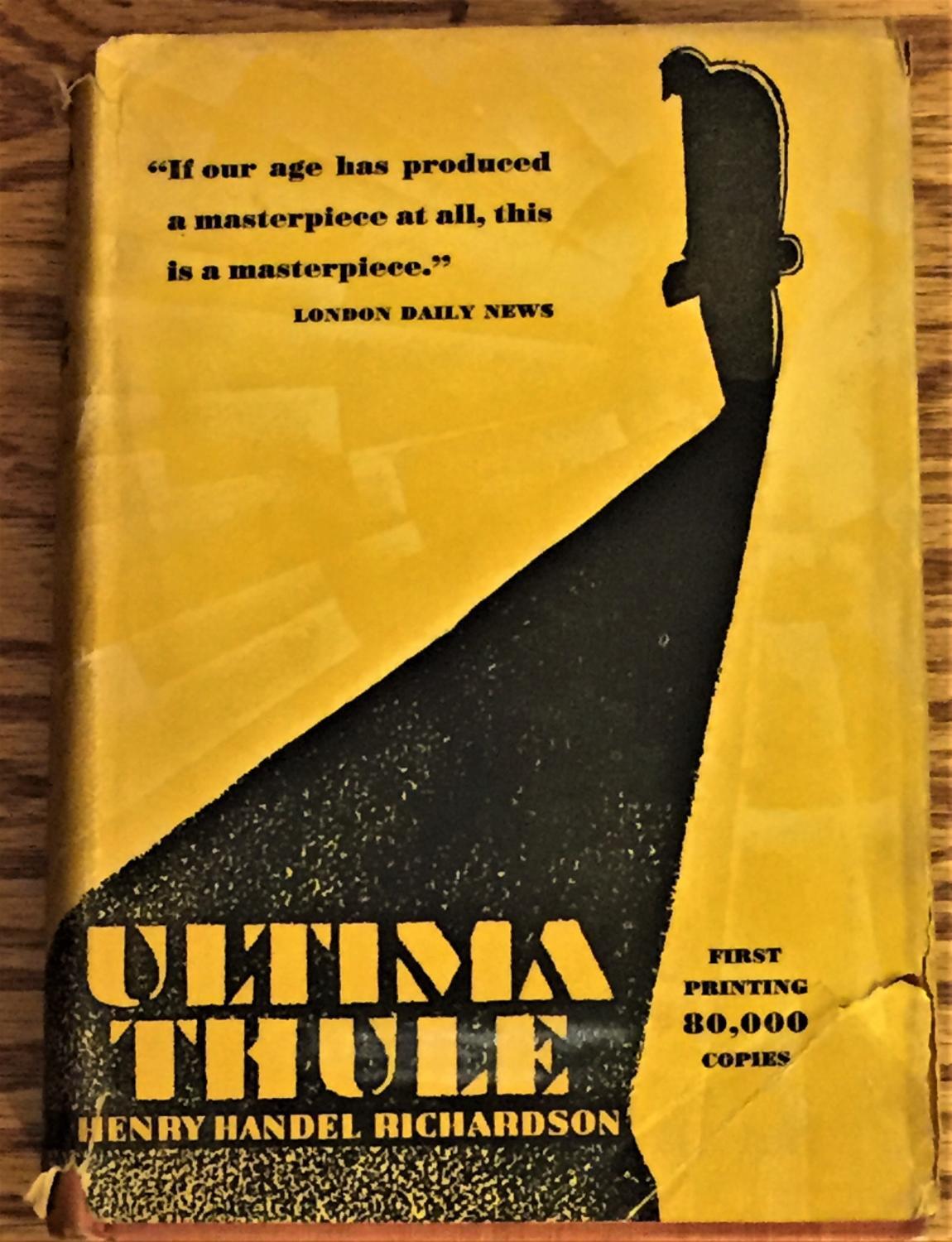 Ultima Thule by Henry Handel Richardson: (1929) | My Book Heaven