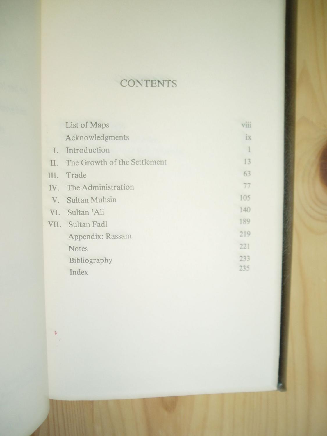 The History of Aden, 1839-72 by Kour, Z. H.: boards (1981) | Expatriate ...