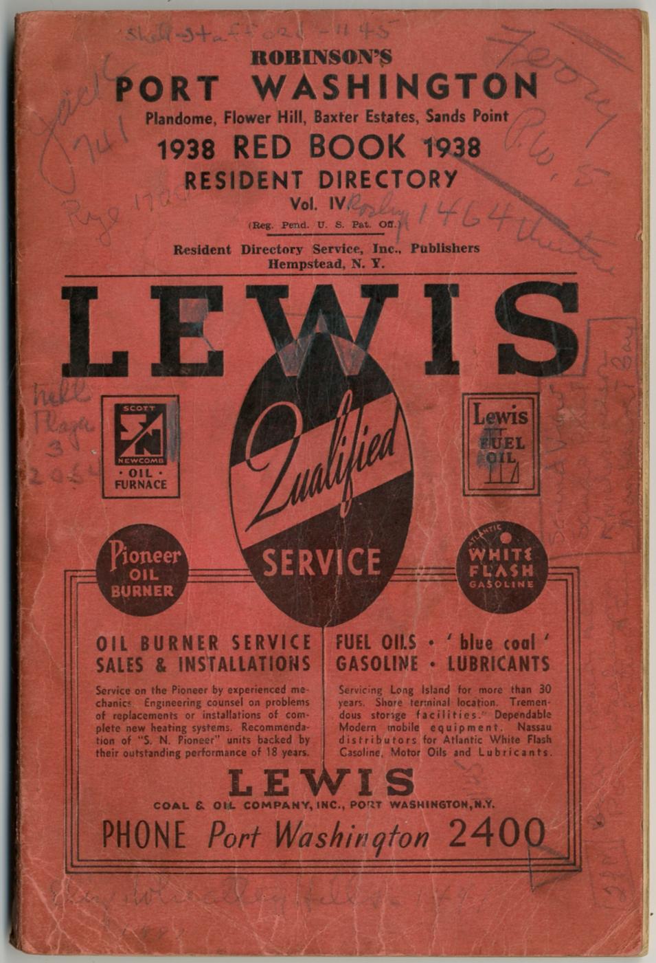 [Business and Phone Directory]: Robinson's Port Washington, Plandome ...