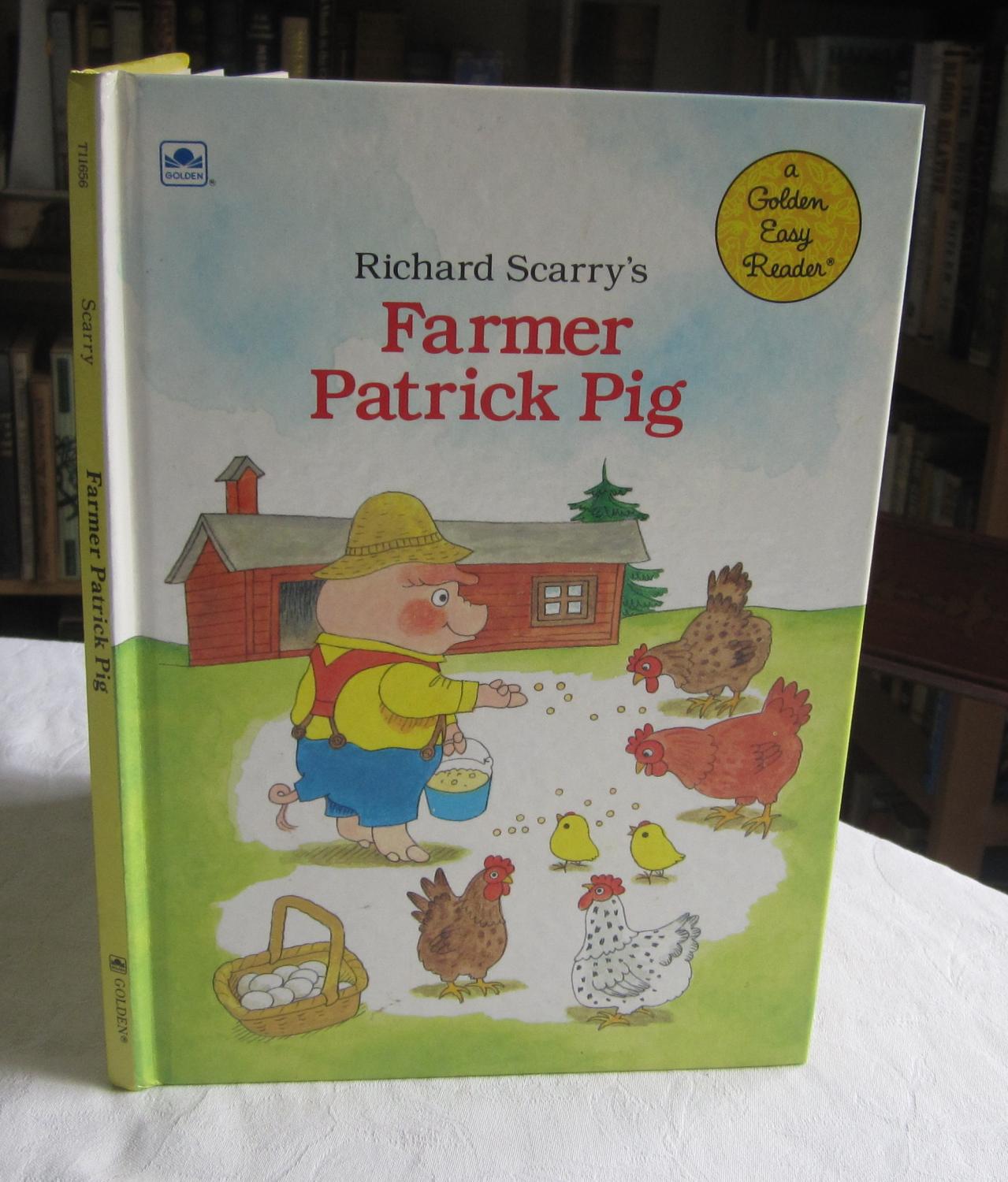 Farmer Patrick Pig by Scarry, Richard: Very Good Hardcover (1988) First ...