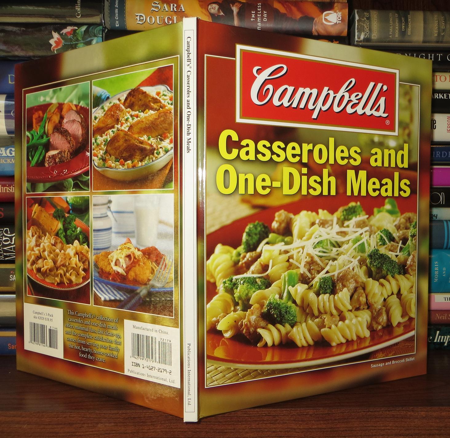 CAMPBELL'S CASSEROLES AND ONE-DISH MEALS by Campbell's: Hardcover (2005 ...