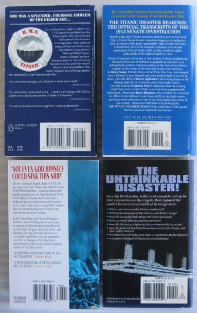 Titanic (grouping): - The Titanic: End of a Dream; - The Titanic ...