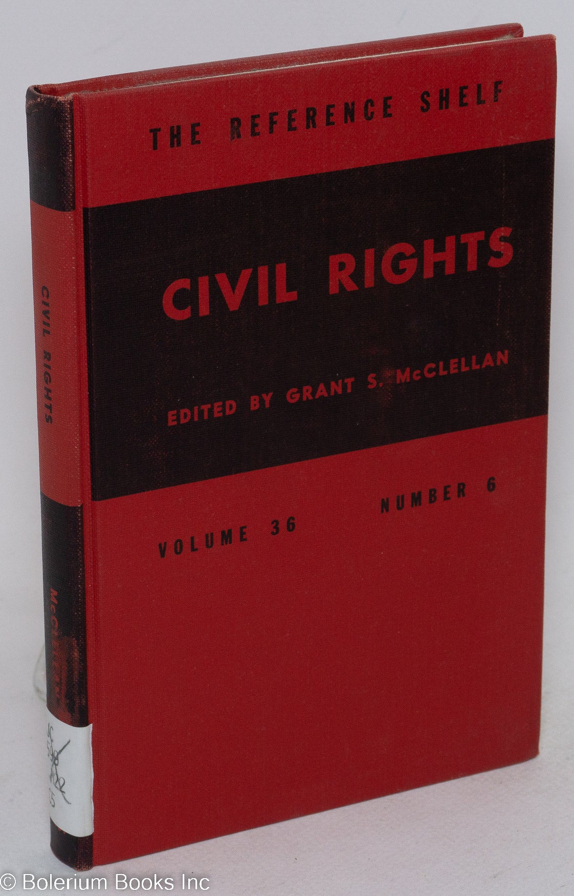 Civil rights by McClellan, Grant S., ed: Hardcover (1964) | Bolerium ...