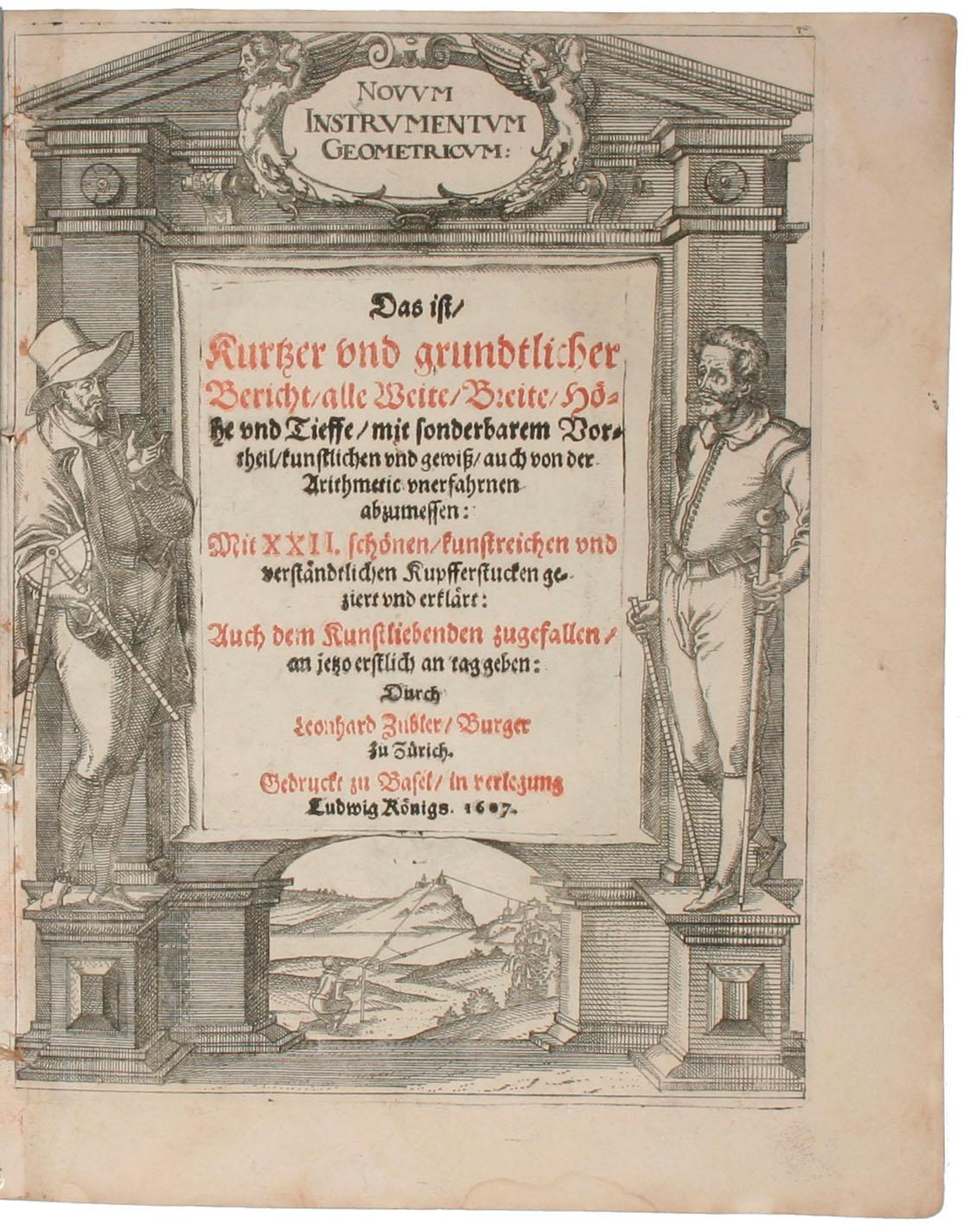 Novum Instrumentum Geometricum: Das ist, Kurtzer und grundtlicher ...