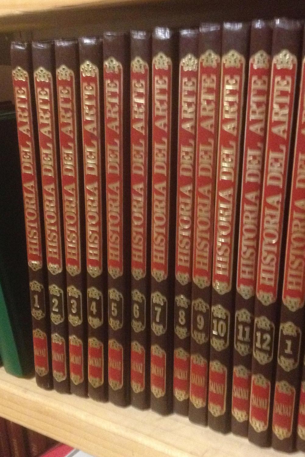 Historia Del Arte 12 Vol Set by Salvat Mexicana De Ediciones, S. A. De ...
