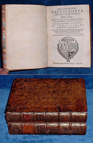 COMPENDIO DELL'ISTORIA DEL REGNO DI NAPOLI [Compendium of the History ...
