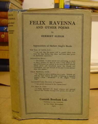 Felix Ravenna And Other Poems by Sleigh, Herbert: Very Good (1932) 1st ...