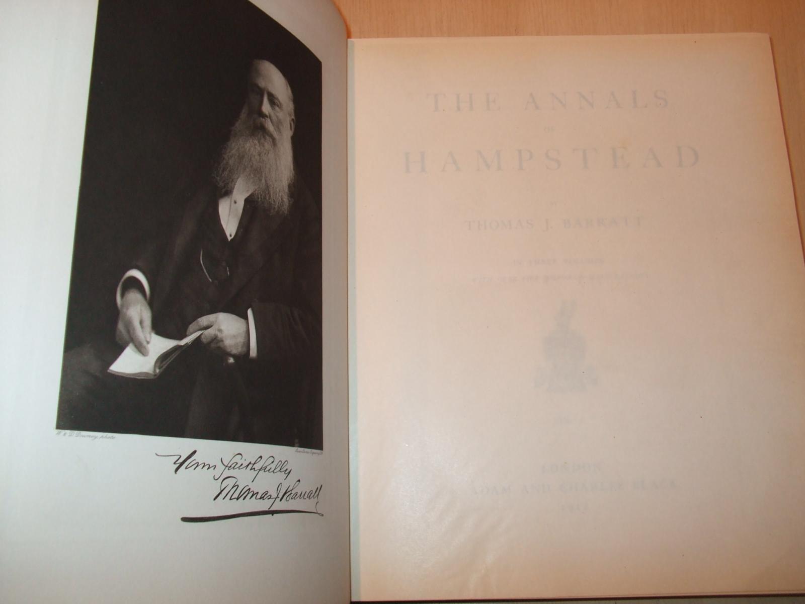 The Annals of Hampstead ( 3 Volumes, Limited Signed Edition ) by ...