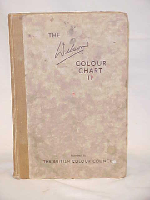 The Wilson Colour Chart II by Wilson, Robert F.: GOOD. HARD BACK BROWN ...