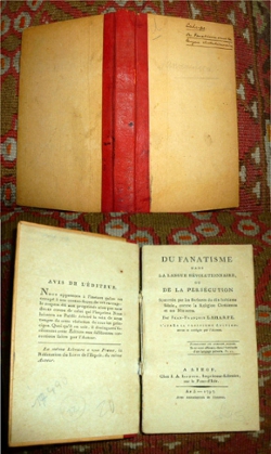 Du fanatisme dans la langue révolutionnaire, ou de la persécution ...