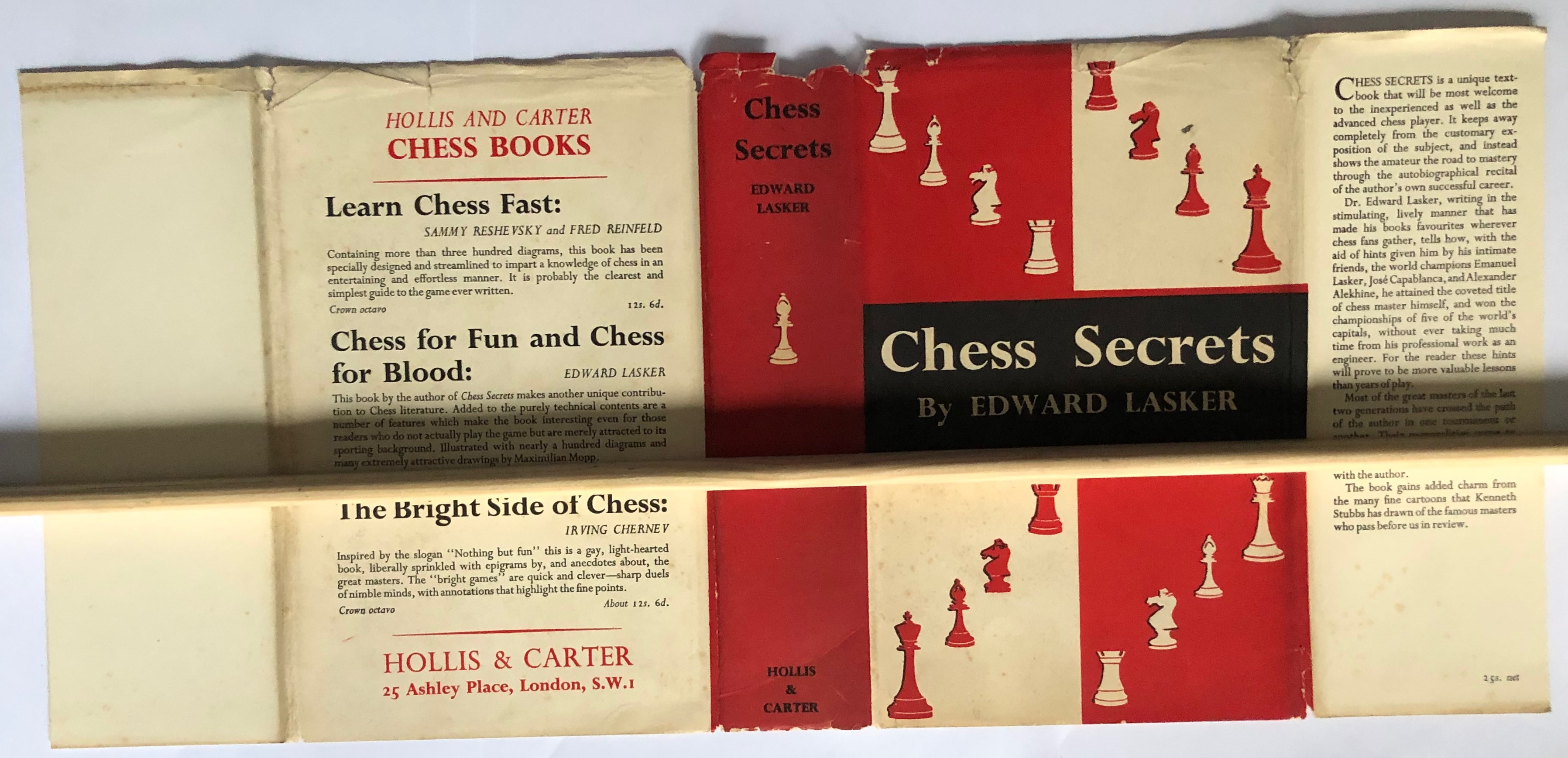 Chess Secrets I Learned From The Masters by Lasker, Edward & Stubbs ...