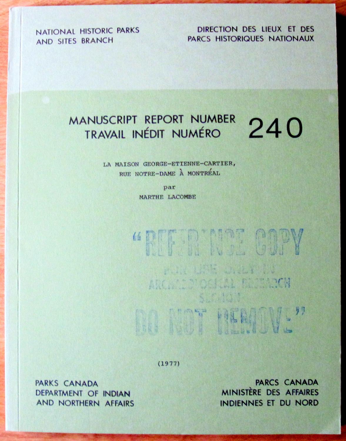 La Maison George-Etienne-Carter, Rue Notre-Dame a Montreal by Lacombe ...