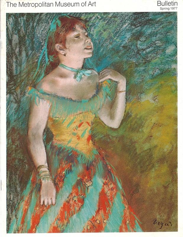 Degas: A Master Among Masters The Metropolitan Museum of Art Bulletin ...