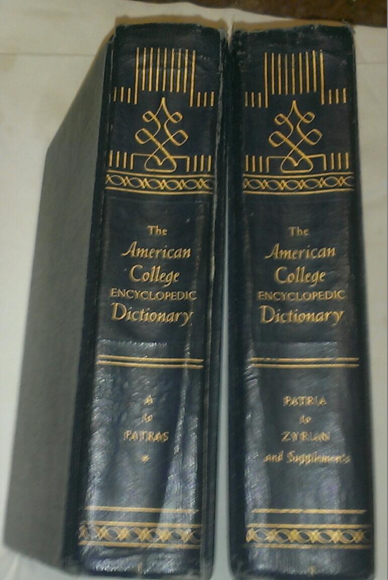 The American College Encyclopedic Dictionary by Clarence L. Barnhart ...