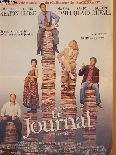 AFFICHE DE CINEMA - LE JOURNAL - THE PAPER von MICHAEL KEATON - GLENN ...