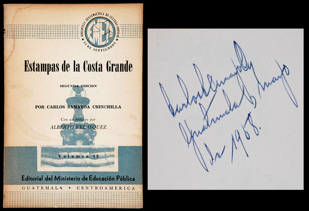 Estampas de la Costa Grande by Samayoa Chinchilla, Carlos, Illustrated ...