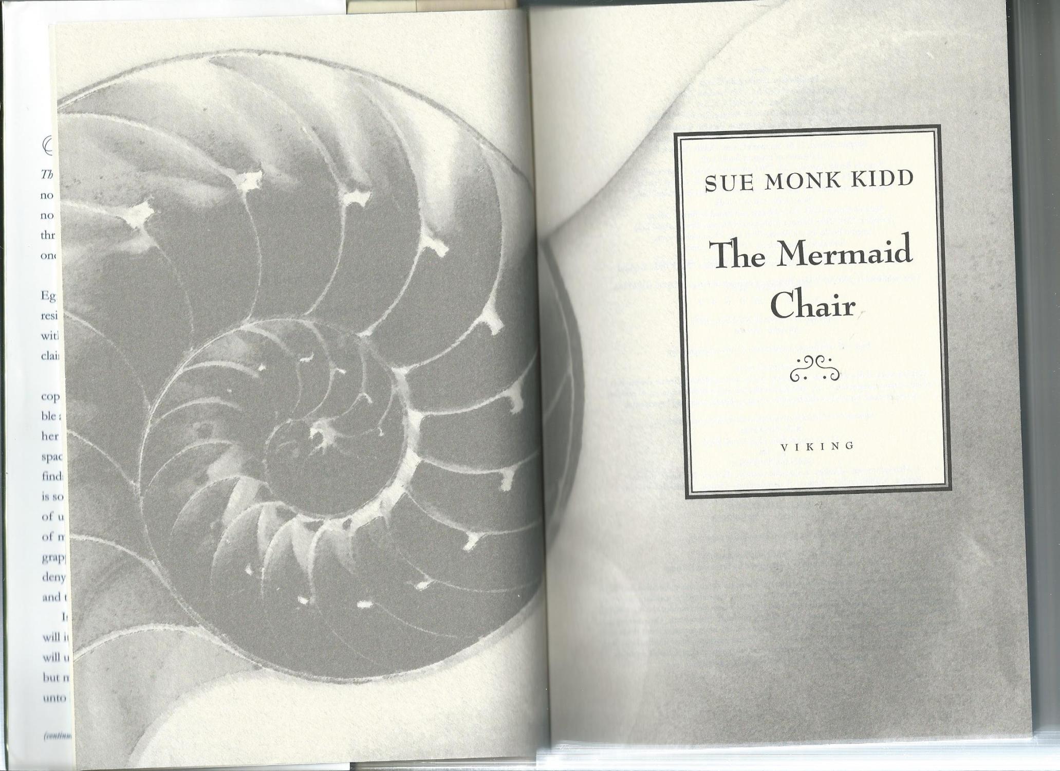 The Mermaid Chair by Kidd, Sue Monk: Very Good Hardcover (2005) 1st ...