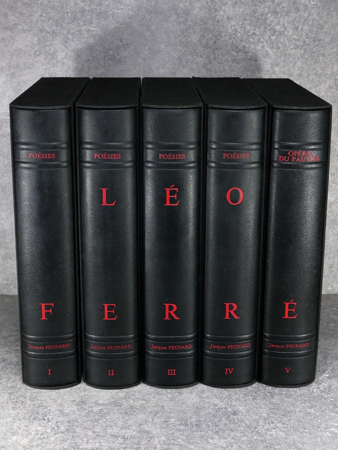 POESIES, L'OPERA DU PAUVRE. ILLUSTRES DE 50 LITHOGRAPHIES ET DE ...