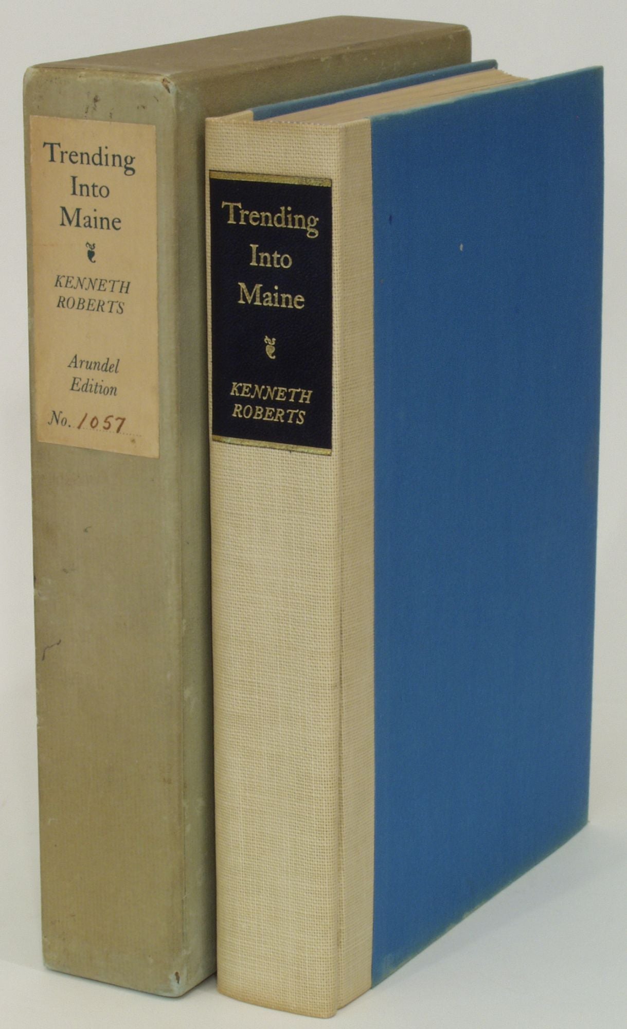 Trending Into Maine by ROBERTS, Kenneth and N.C. WYETH: Fine Hardcover ...
