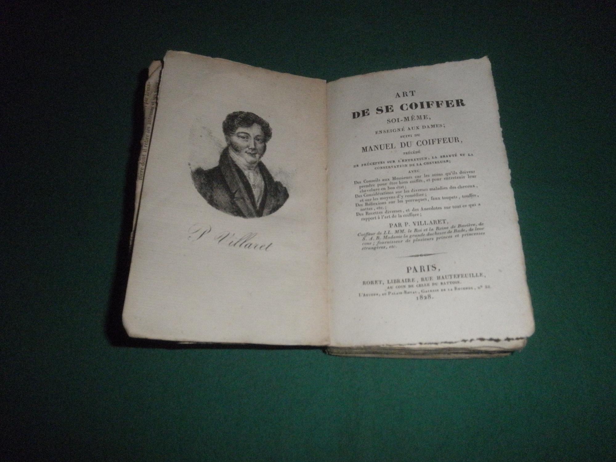 Art de coiffer soi meme enseigne aux dames; auivi du manuel du coiffeur ...