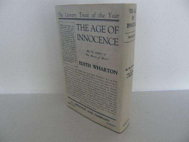 Age of Innocence by Wharton, Edith: Fine Hardcover (1920) 1st Edition ...