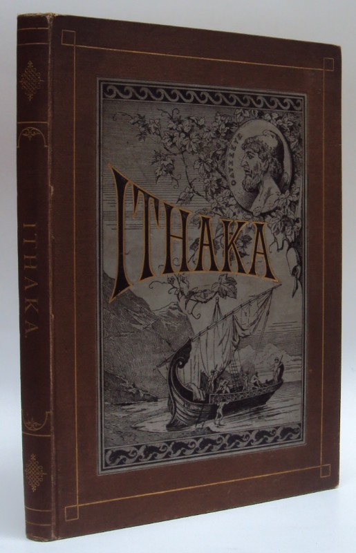 Ithaka. Mit 5 Aquarellfarbendrucken, 1 Karte u. 40 Phototypien nach ...