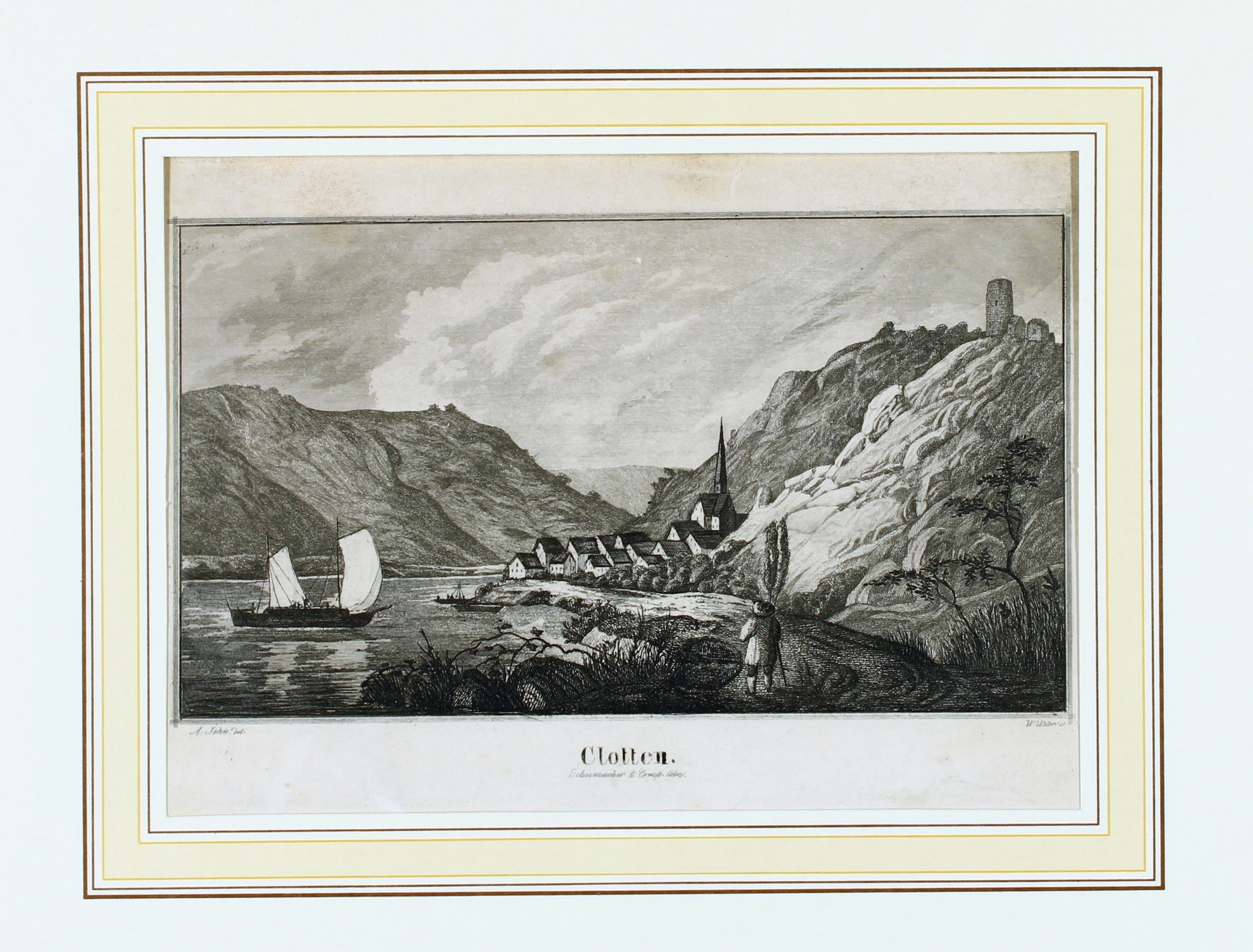 "Clotten". de Klotten -: Arte / Grabado / Póster | Antiquariat Peter ...