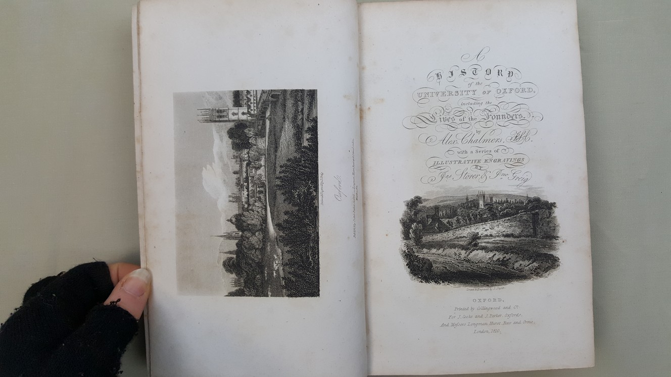 A History of the College Halls, and Public Buildings, attached to the ...