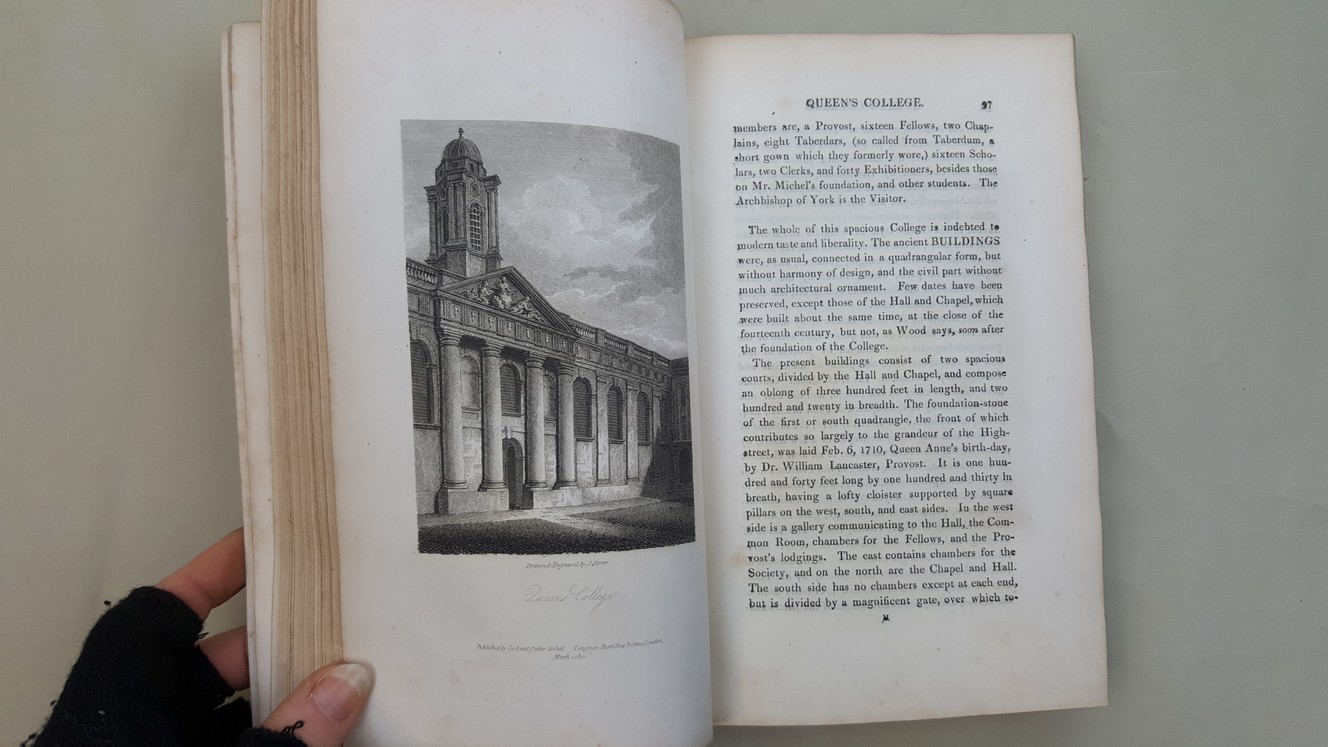 A History of the College Halls, and Public Buildings, attached to the ...