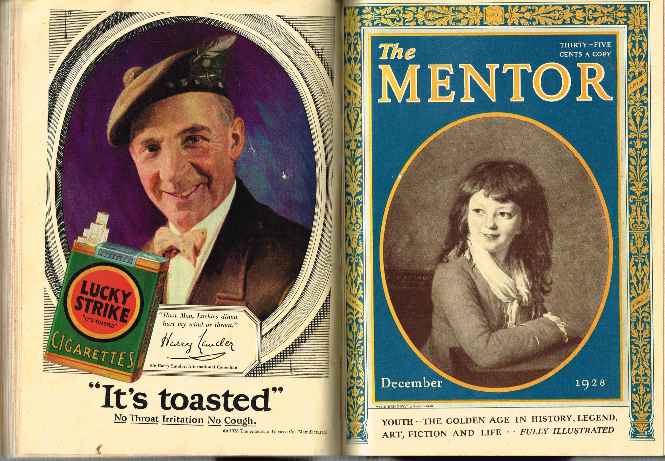 THE MENTOR (magazine) January V.15 No.12, August V.16 No.7, September ...