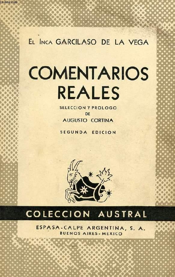 Comentarios Reales ColecciÓn Austral N° 324 By El Inca Garcilaso De