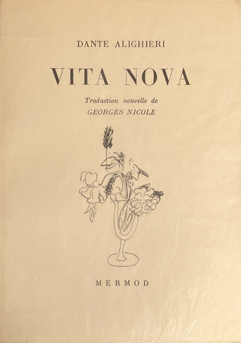 Vita nova * by DANTE Alighieri : | OH 7e CIEL