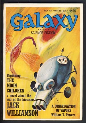 Galaxy Magazine July 1971 by Jakobsson, Ejler, ed: Pictorial wrappers ...