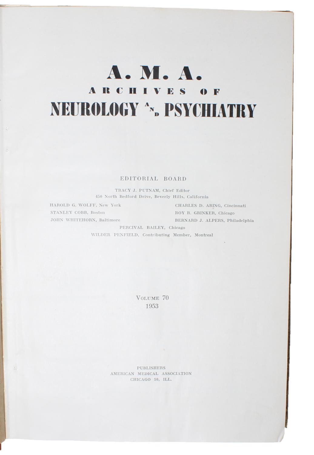 Anxiety and Depressive States Treated With Asonicotinyl Hydrazide ...