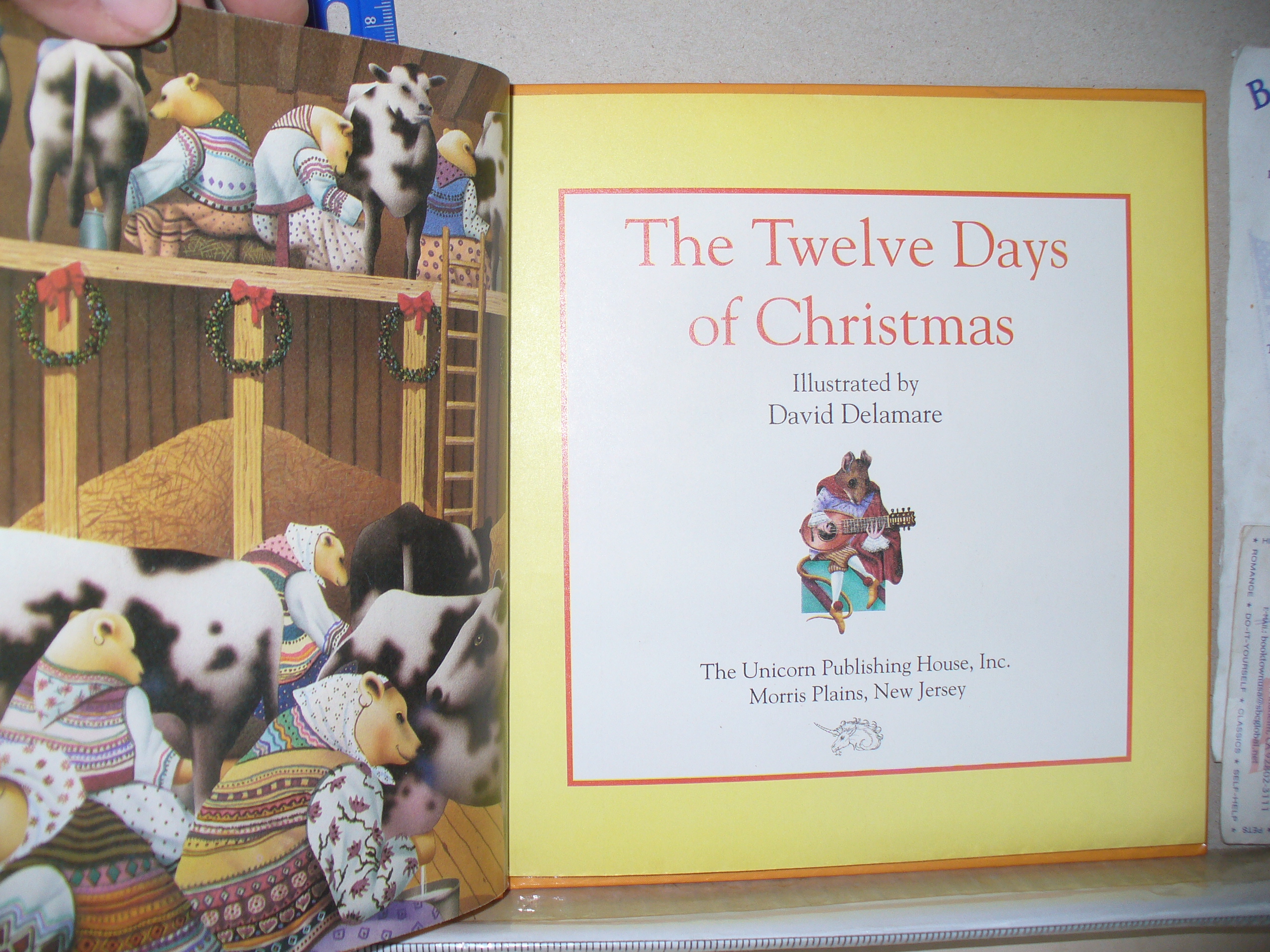 Twelve Days of Christmas (Read-to-Me Ser.): Very Good Hardcover (1992 ...
