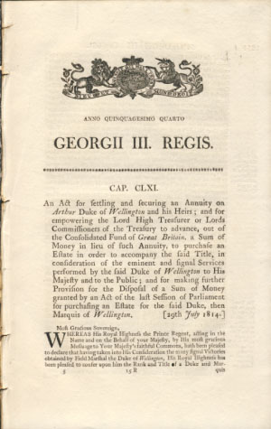 Anno Quinquagesimo Quarto. Georgii III. Regis. Cap. CLXI. An Act for ...